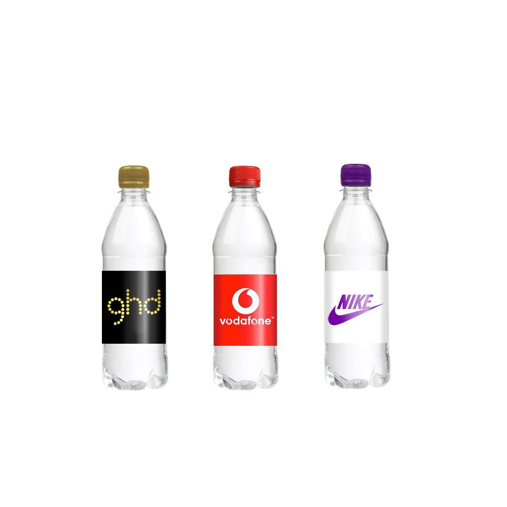 Branded Natural Spring Water 500ml - Branded Confectionery at Logo ...