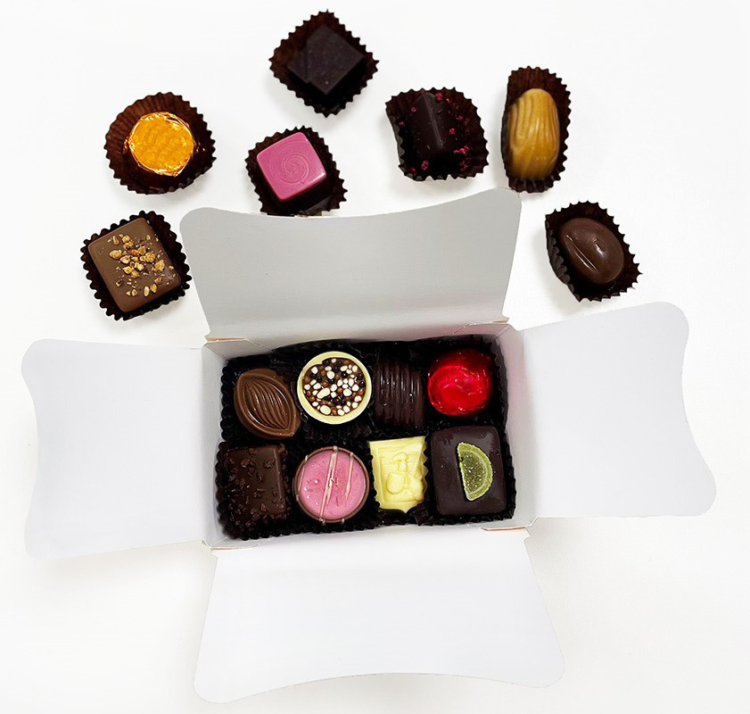 Branded Luxury Belgian Chocolates Ballotin - Branded Confectionery at ...